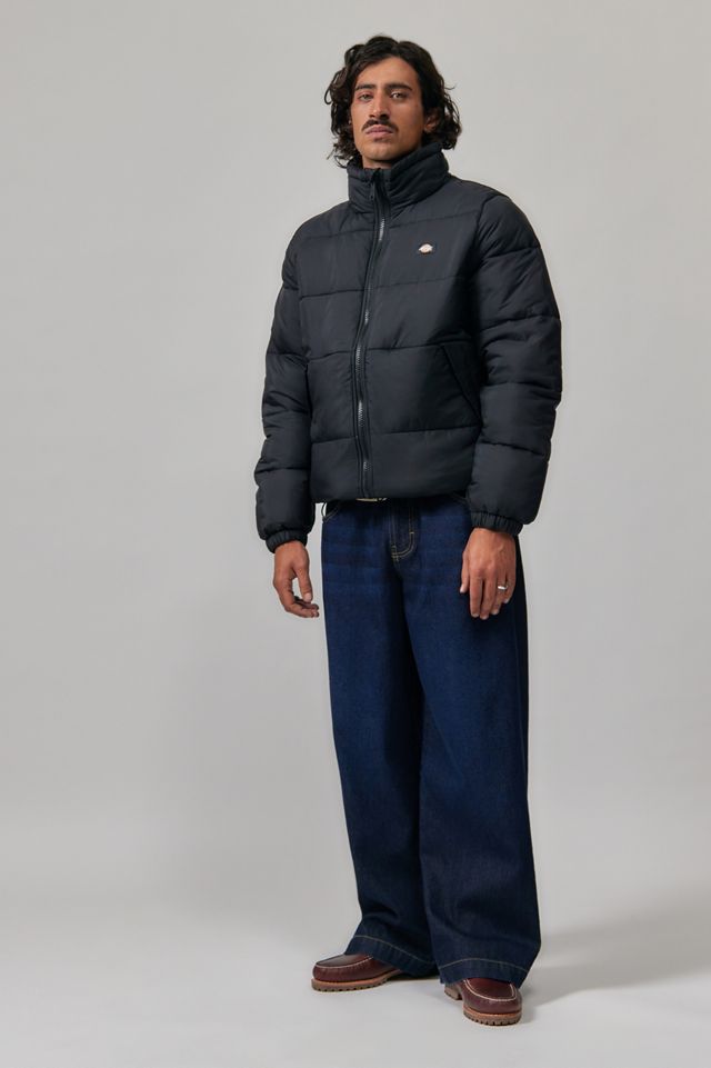 Dickies Black Waldenburg Puffer Jacket | Urban Outfitters UK