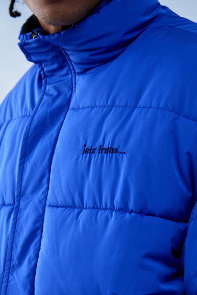 iets frans... Cobalt Puffer Jacket | Urban Outfitters UK