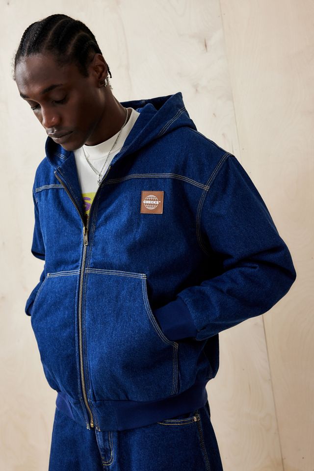 Checks Downtown Denim Work Jacket | Urban Outfitters UK