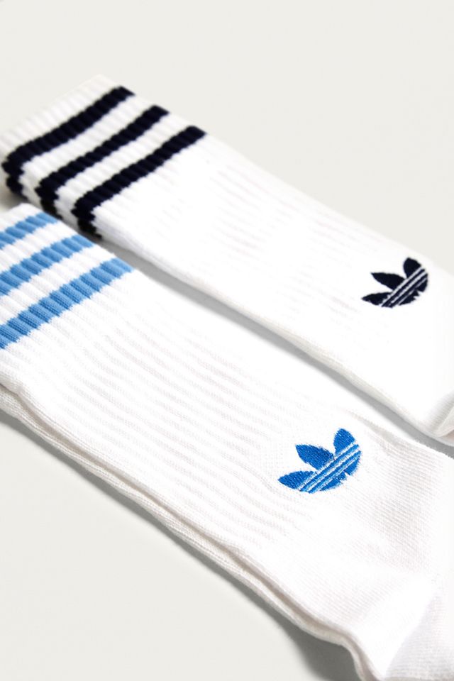 adidas Navy and Blue Socks Pack | Urban Outfitters UK