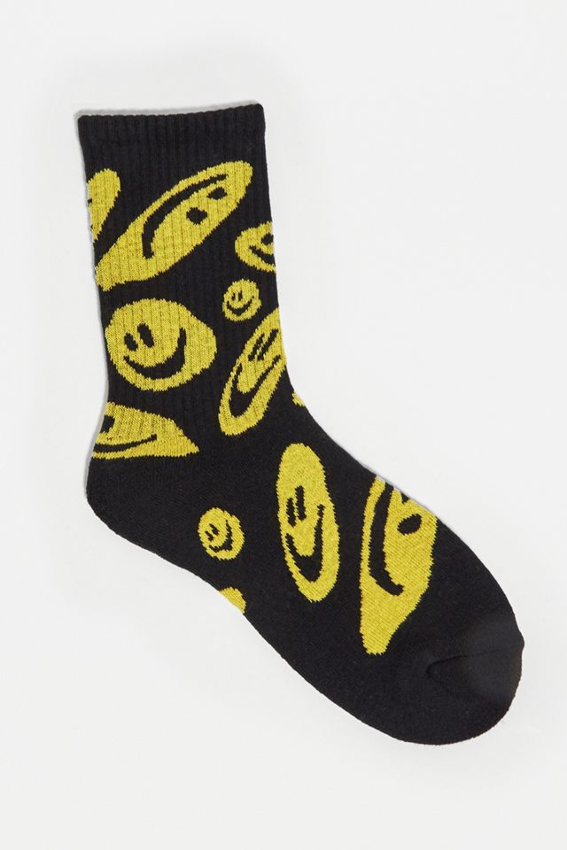 Lazy Oaf Black Squish Socks | Urban Outfitters UK