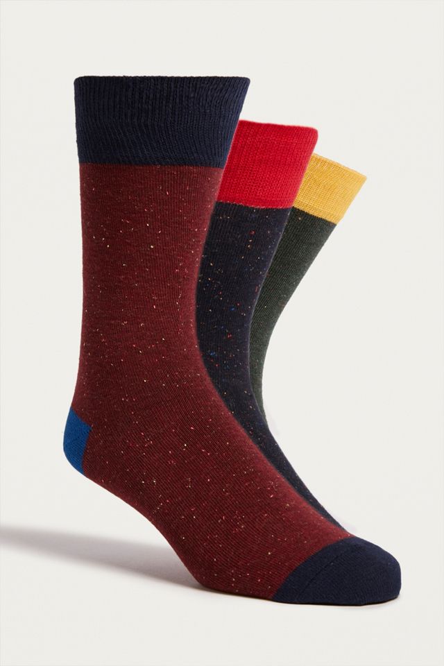 UO Primary Nep Socks Pack | Urban Outfitters DE