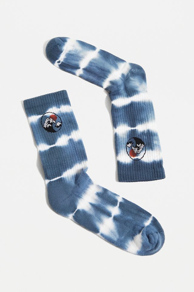 UO Tie-Dye Mountain Socks | Urban Outfitters UK