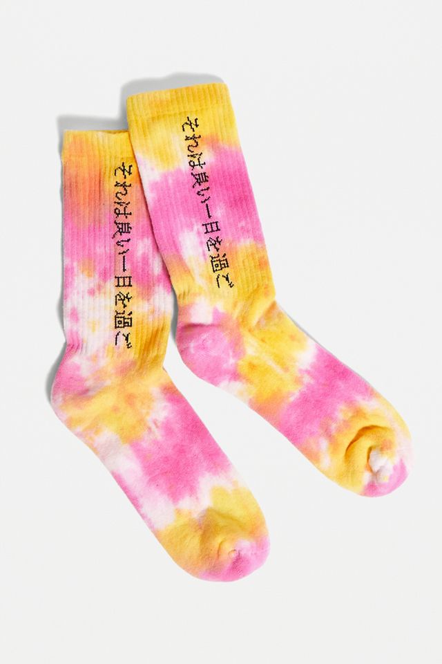 UO Tie-Dye Japanese Socks | Urban Outfitters UK