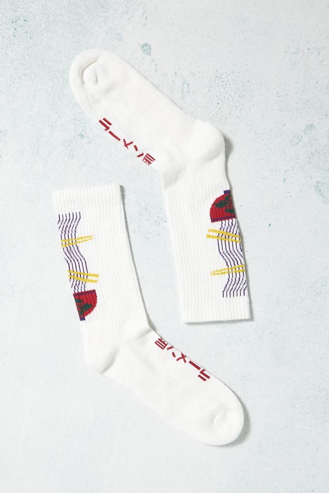 UO Noodle Ribbed-Knit Socks | Urban Outfitters UK