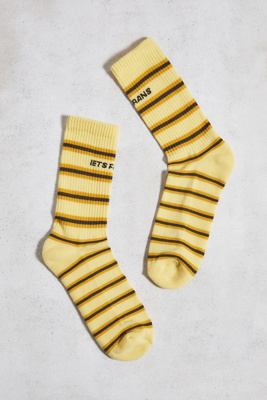 iets frans... Yellow Stripe Socks | Urban Outfitters UK
