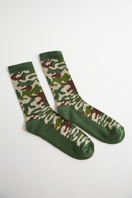 UO Camouflage Socks | Urban Outfitters UK