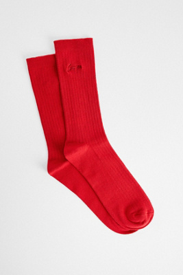 Loom Red Ribbed Socks | Urban Outfitters IT