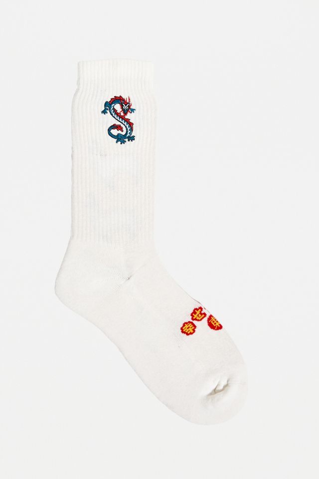 UO Japanese Dragon Socks | Urban Outfitters UK