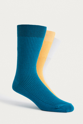 UO Plain Bock Socks 3-Pack | Urban Outfitters UK
