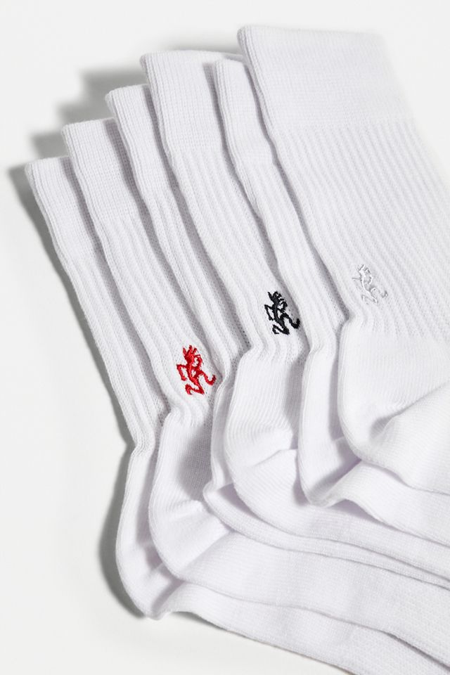 Gramicci White Basic Crew Socks 3-Pack | Urban Outfitters UK