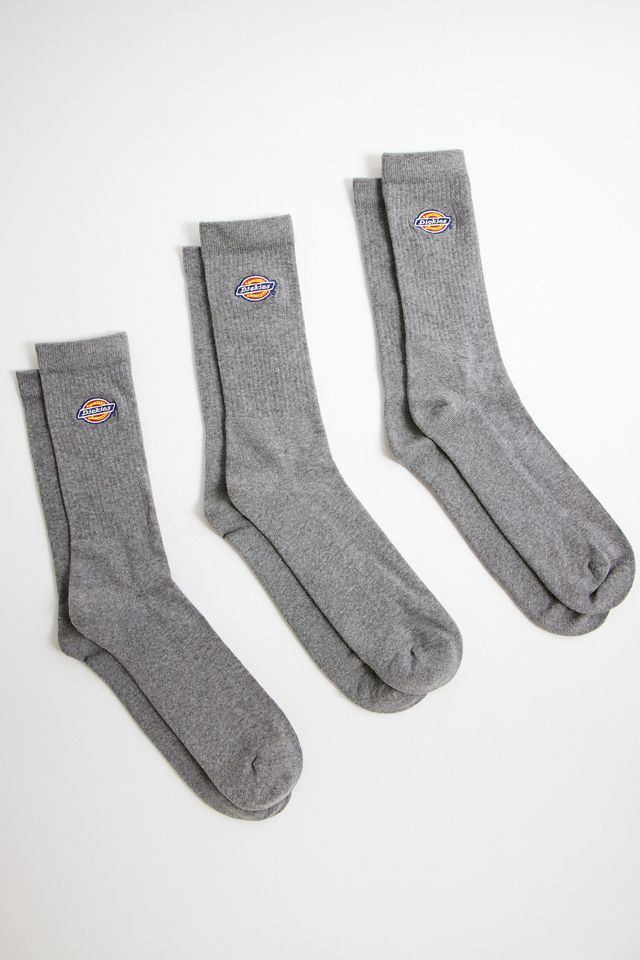 Dickies Grey Valley Grove Socks 3 Pack Urban Outfitters Uk