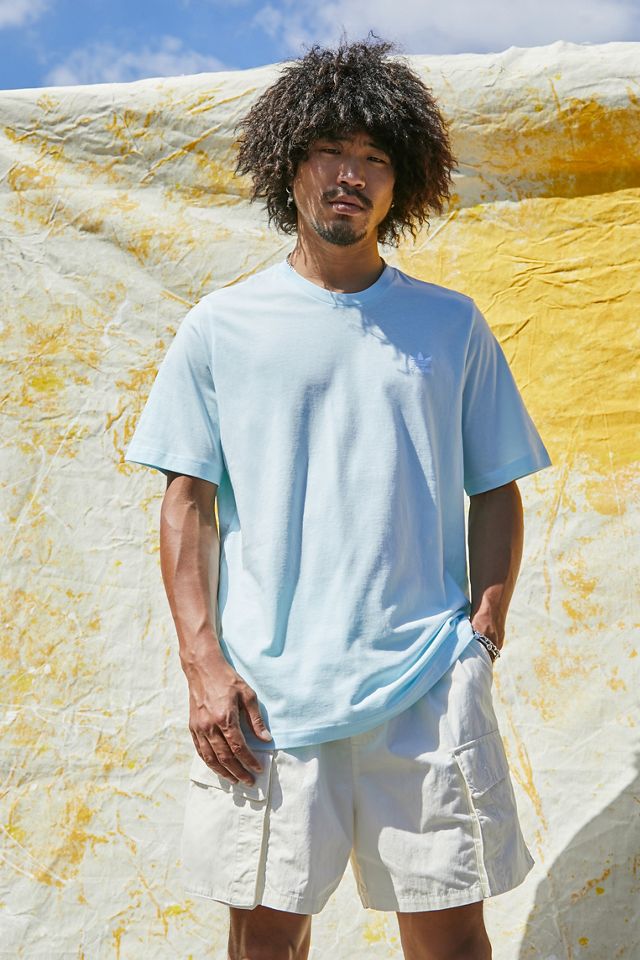 adidas Essentials Blue T-Shirt | Urban Outfitters UK