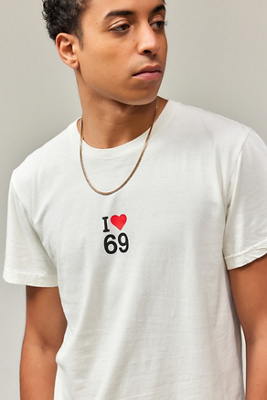 UO I Love 69 T-Shirt | Urban Outfitters UK
