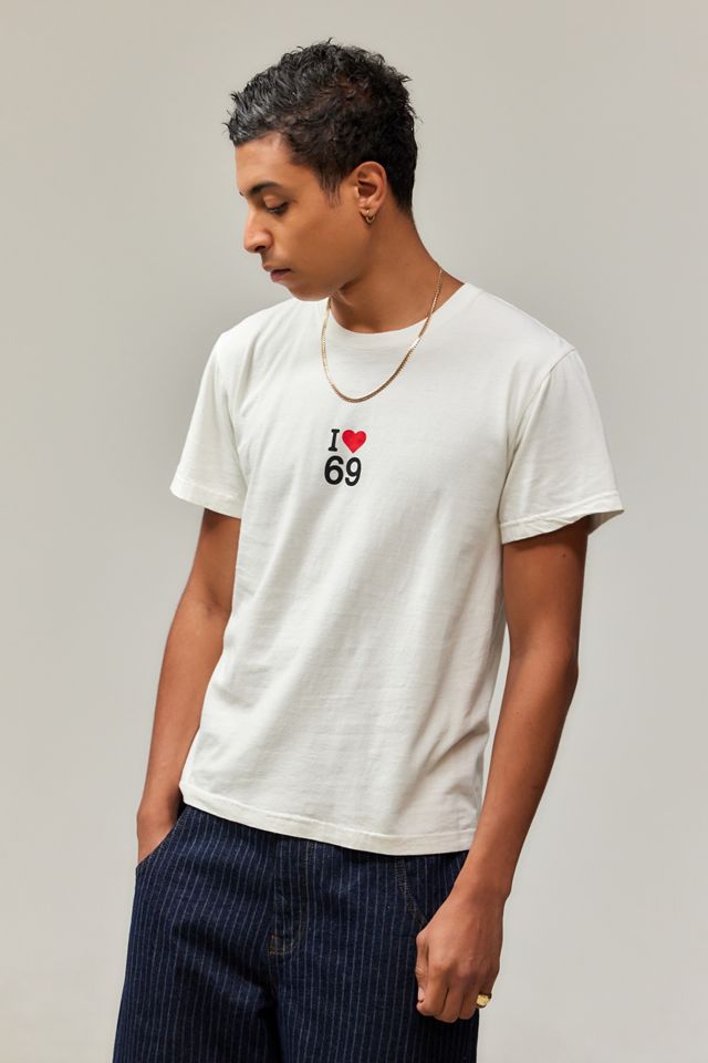 UO I Love 69 T-Shirt | Urban Outfitters UK