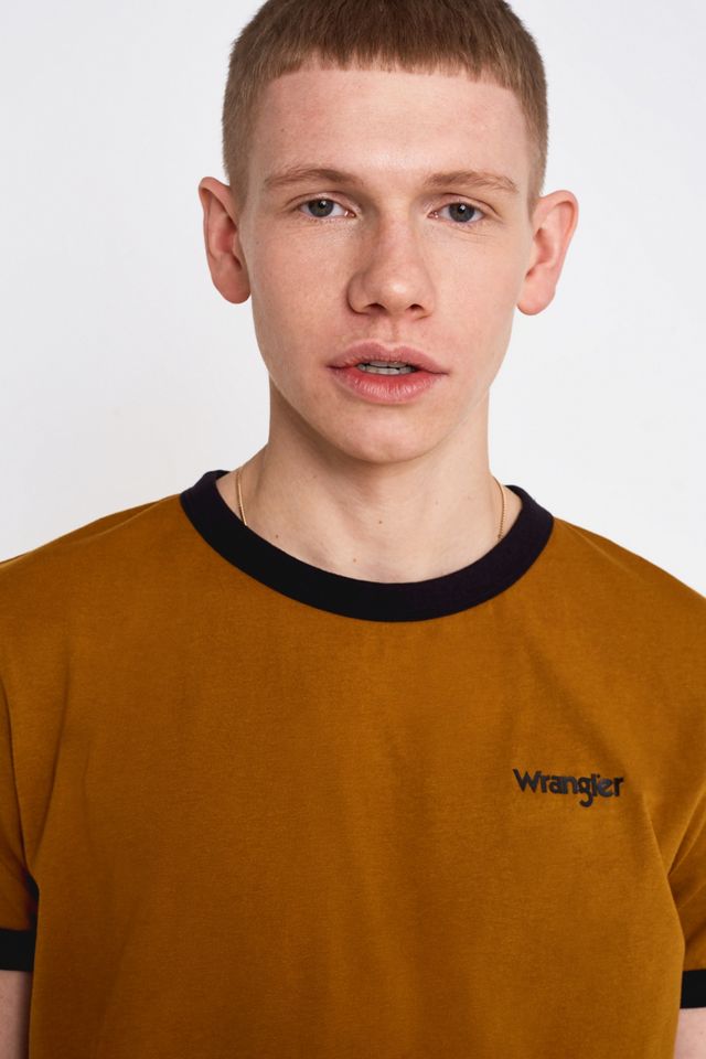 Wrangler Gold Ringer T-Shirt | Urban Outfitters UK