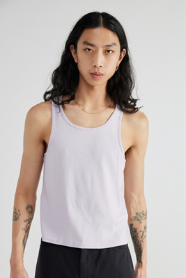 UO Shrunken Rib Tank Top | Urban Outfitters UK