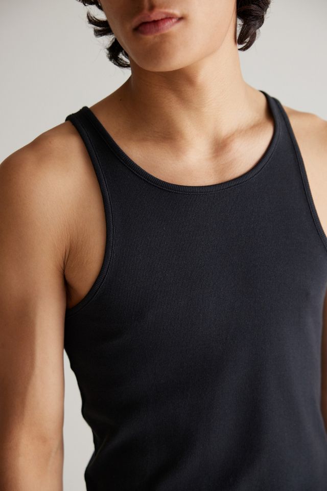 UO Shrunken Rib Tank Top | Urban Outfitters UK