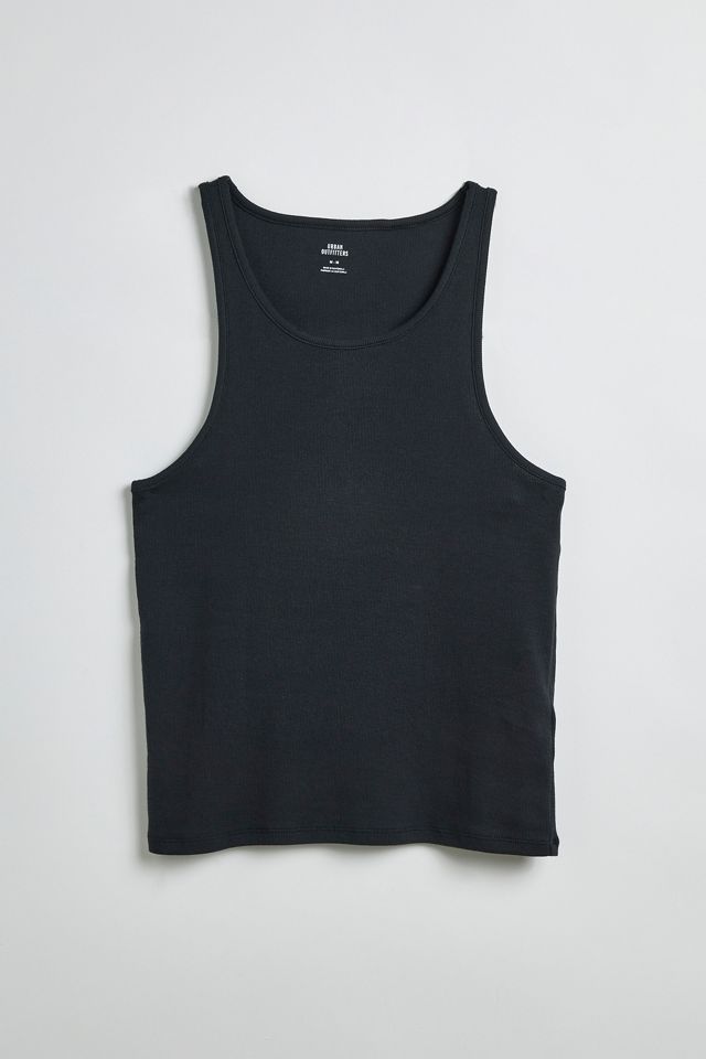 UO Shrunken Rib Tank Top | Urban Outfitters UK
