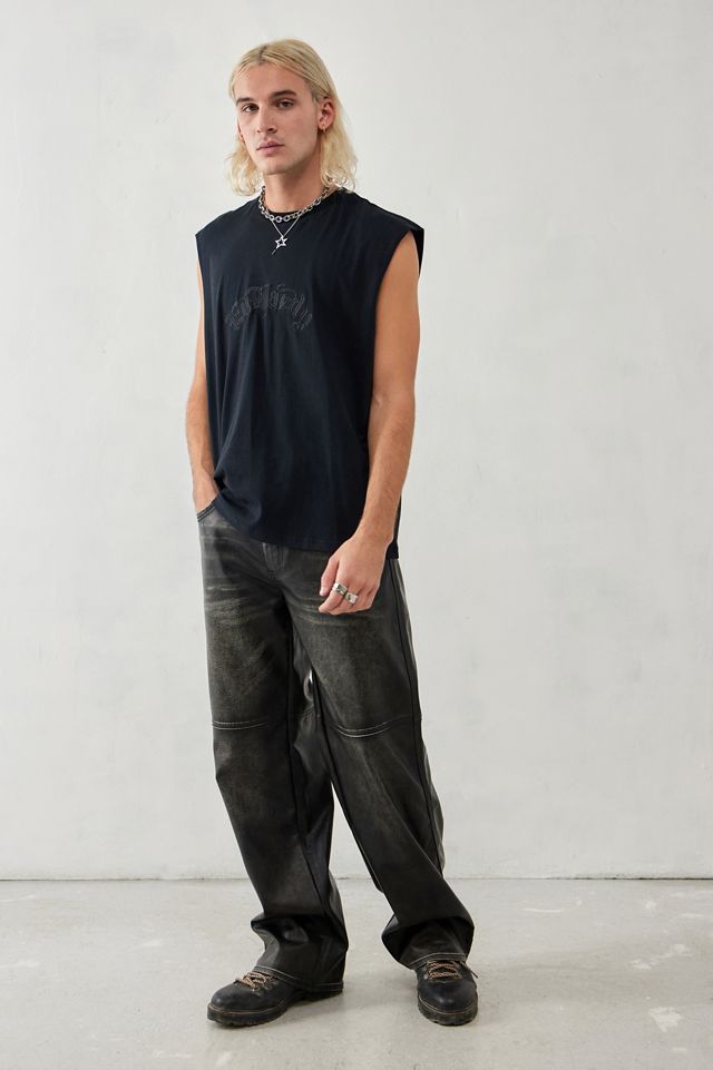 Ed Hardy UO Exclusive Gothic Logo Tank Top | Urban Outfitters UK