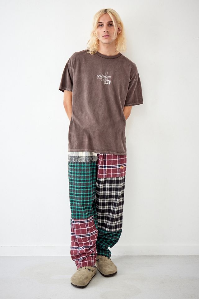 UO Patchwork Check Joggers | Urban Outfitters ES