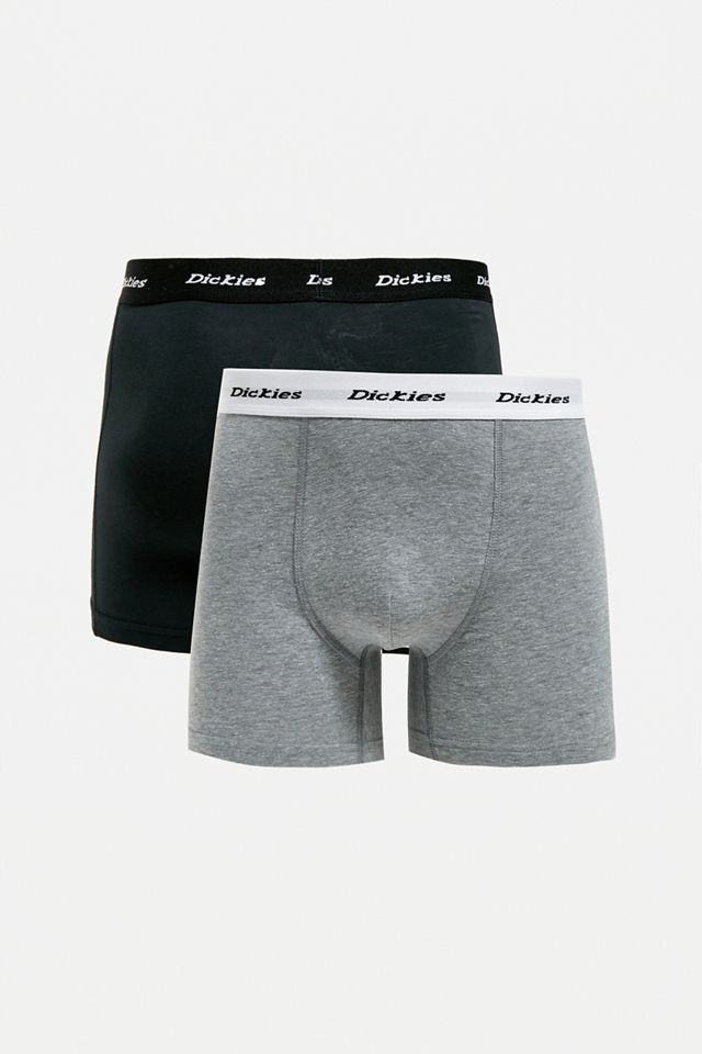 Dickies Grey & Black Boxers 2-Pack | Urban Outfitters UK