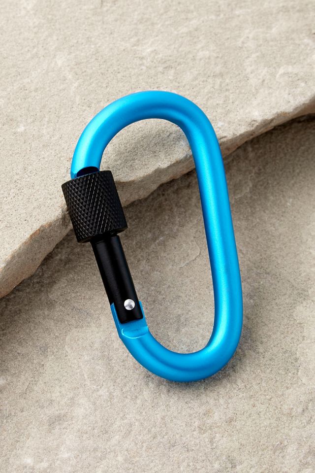 UO Classic Blue Carabiner Clip | Urban Outfitters UK