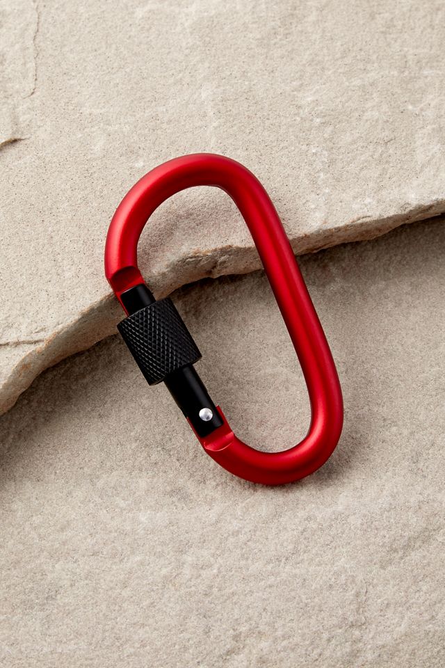 UO Classic Red Carabiner Clip | Urban Outfitters UK