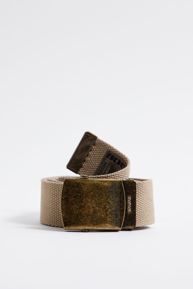 BDG Beige Auto Grip Belt | Urban Outfitters UK