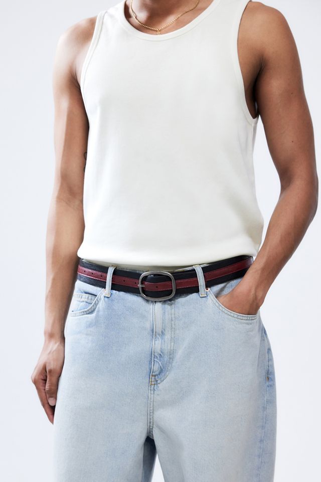 UO Stripe Belt | Urban Outfitters UK