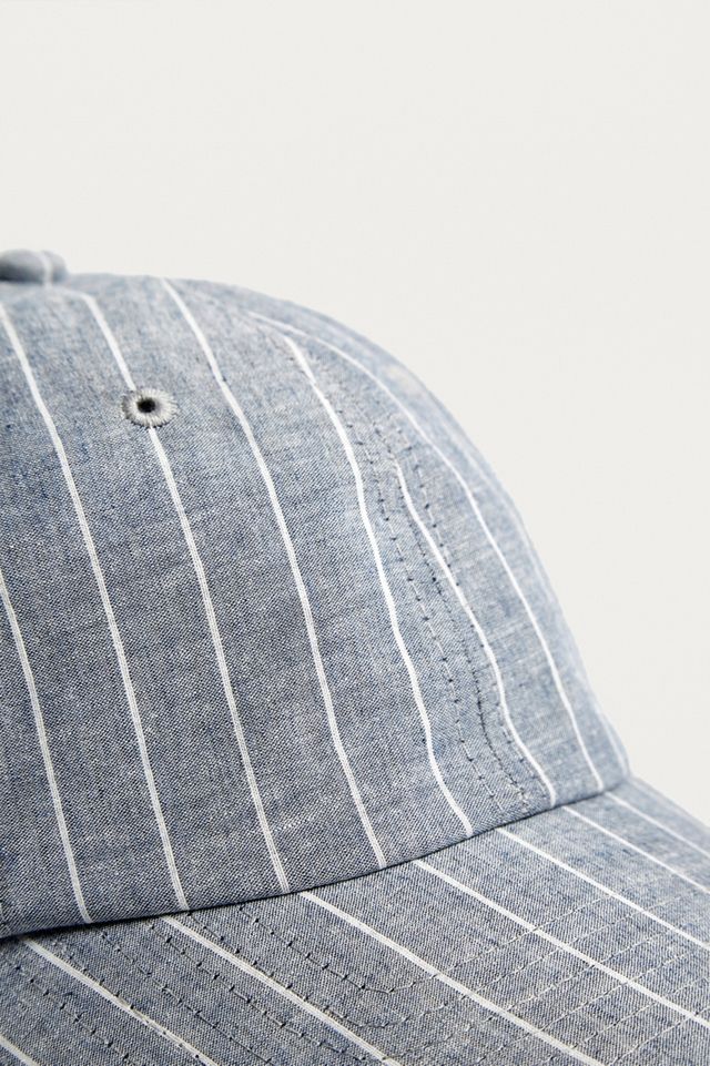 UO Blue Stripe Cap | Urban Outfitters UK