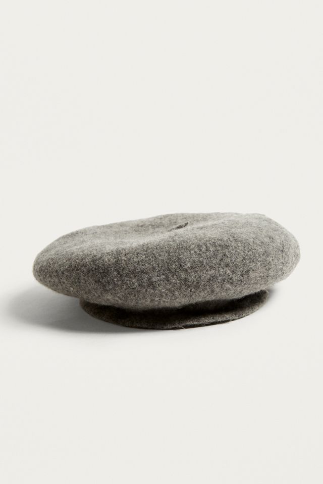 UO Grey Beret | Urban Outfitters UK