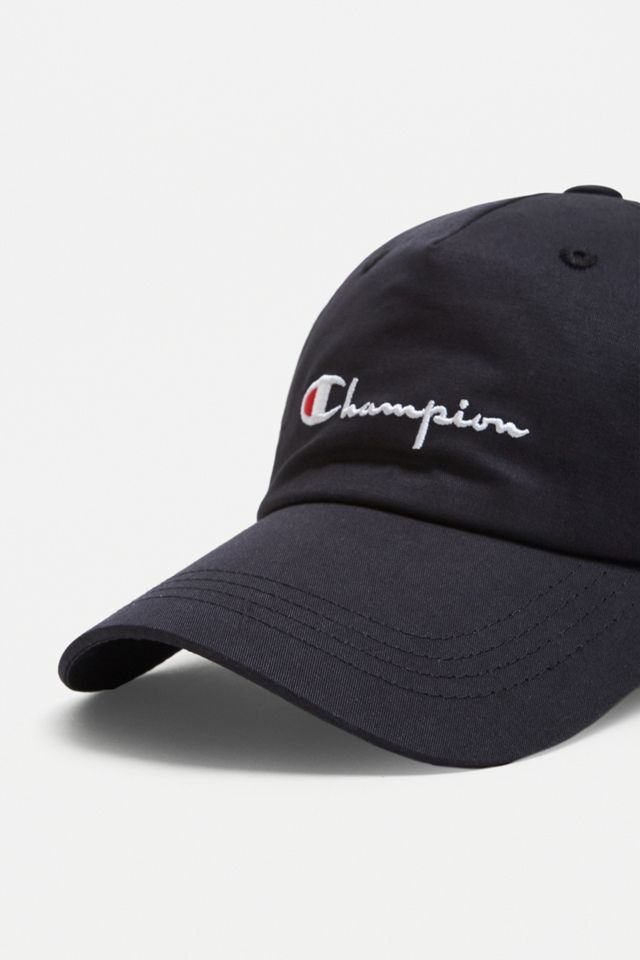 Champion Black Cap | Urban Outfitters UK