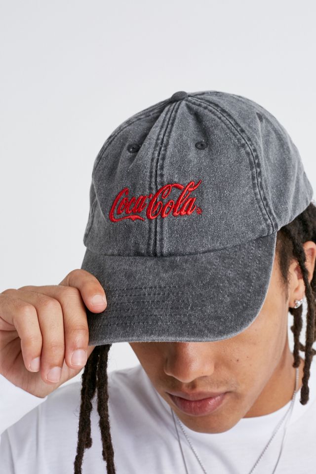 UO Coca-Cola Washed Black Cap | Urban Outfitters UK