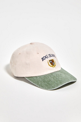 BDG Embroidered Crest Contrast Baseball Cap | Urban Outfitters UK