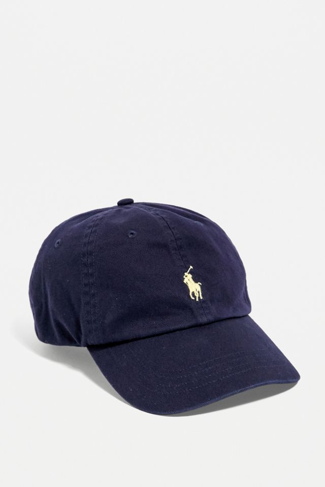 Polo Ralph Lauren Navy Cotton Cap | Urban Outfitters UK