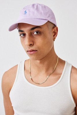Polo Ralph Lauren Lilac Twill Cap | Urban Outfitters UK