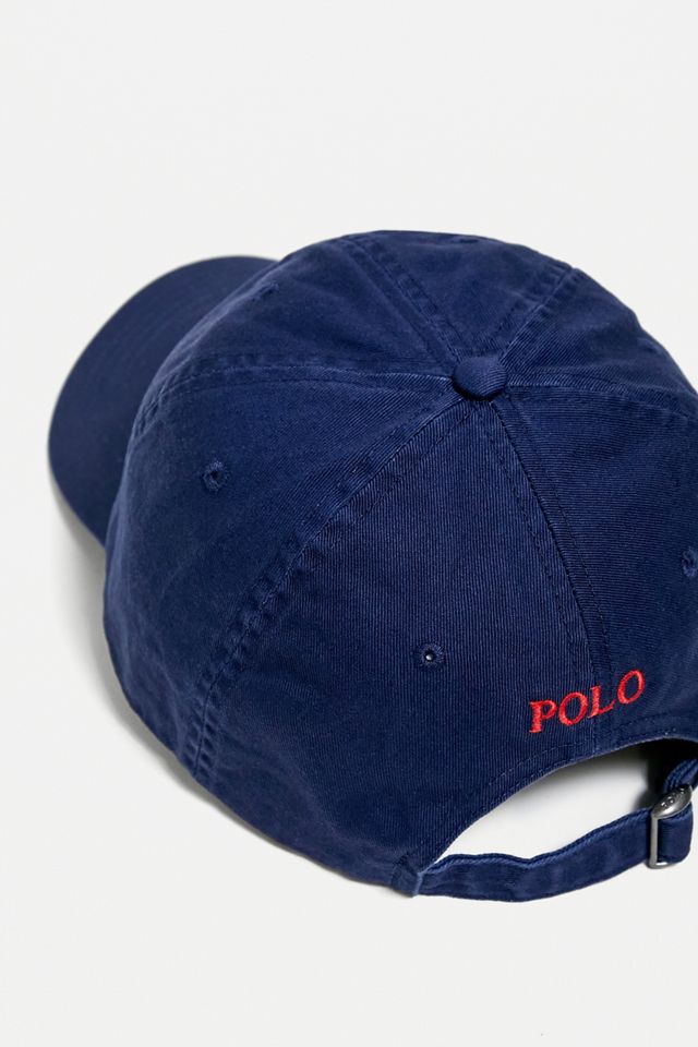 Polo Ralph Lauren Navy Twill Cap | Urban Outfitters UK