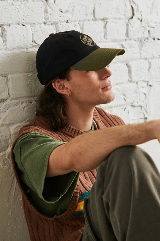 Santa Cruz Black Opus Dot Logo Cap | Urban Outfitters UK