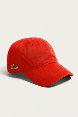 Lacoste Croc Red Cap | Urban Outfitters UK