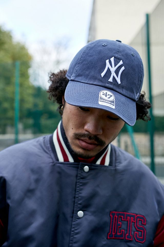 '47 Brand New York Washed Blue Baseball Cap | Urban Outfitters UK