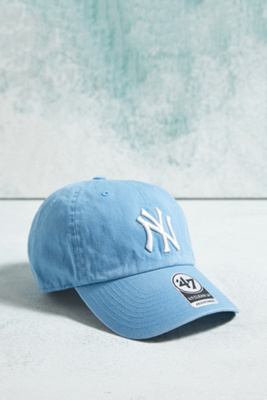 '47 Brand NY Yankees Light Blue Baseball Cap | Urban Outfitters UK
