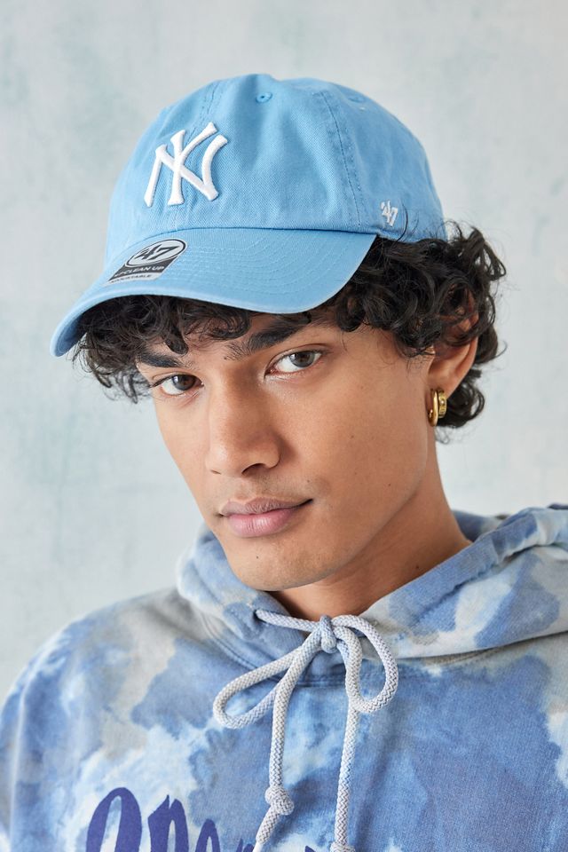 '47 Brand NY Yankees Light Blue Baseball Cap | Urban Outfitters UK