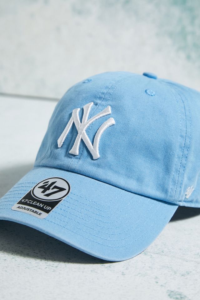 '47 Brand NY Yankees Light Blue Baseball Cap | Urban Outfitters UK