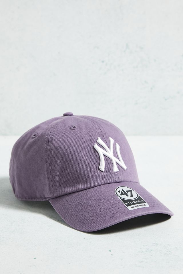 '47 Brand NY Yankees Purple Baseball Cap | Urban Outfitters UK