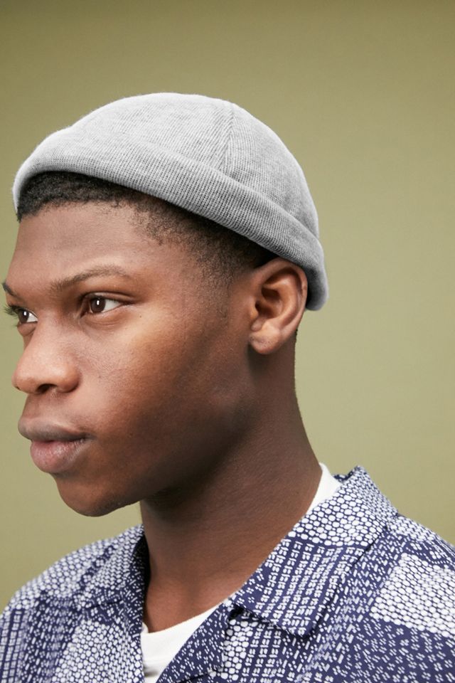 UO Grey Knitted Docker Cap | Urban Outfitters UK