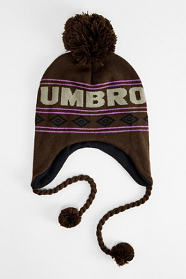 Umbro UO Exclusive Brown Trapper Hat | Urban Outfitters UK