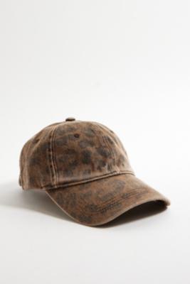 UO Leopard Print Cap | Urban Outfitters UK
