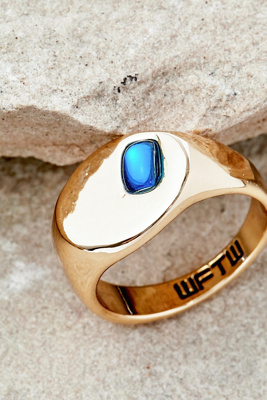 Intergalactic Icon Signet Ring | Urban Outfitters UK