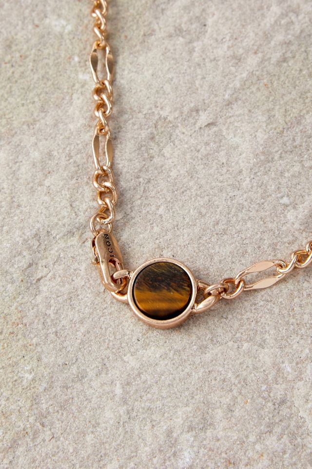 Chapter 19 Jaguar Stone Chain Necklace | Urban Outfitters UK